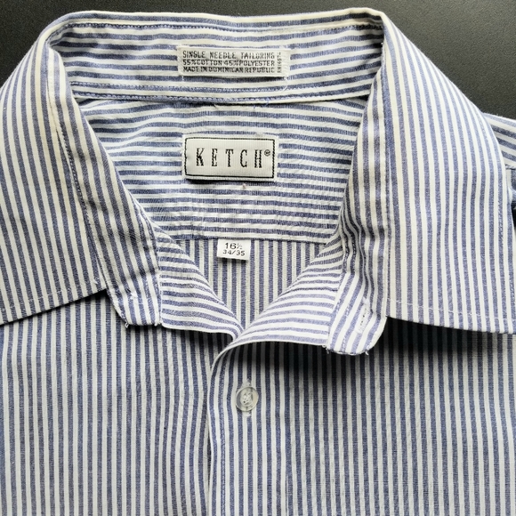 Ketch | Shirts | Mens Dress Casual Button Up Shirt By Ketch | Poshmark